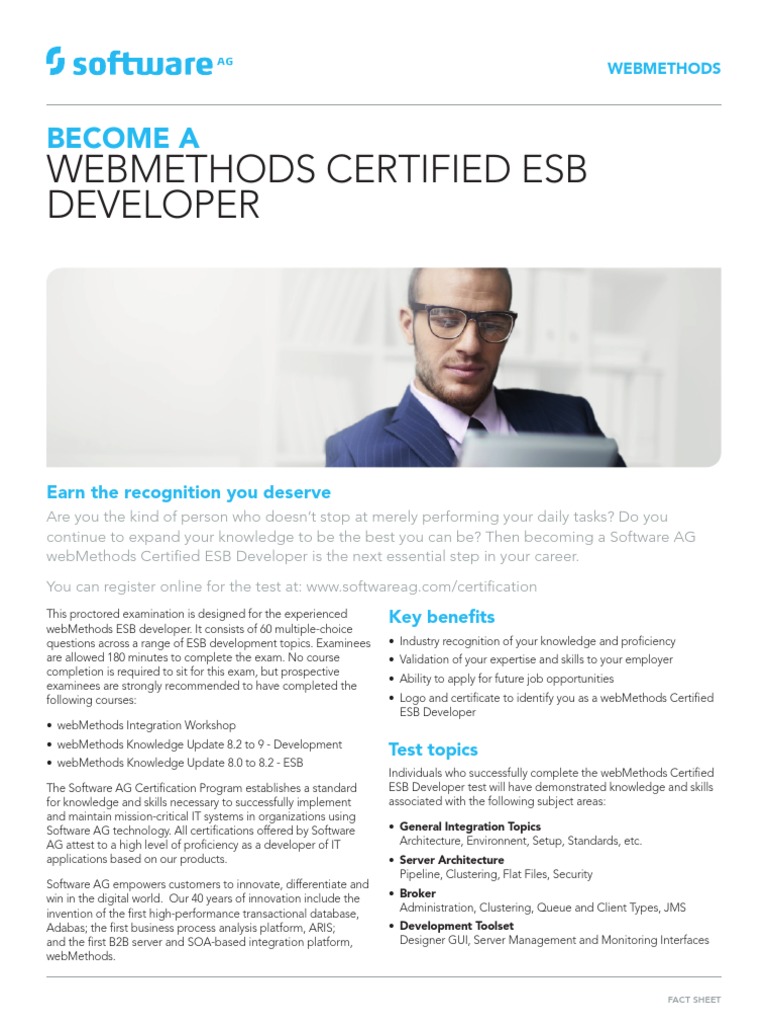 SAG WebMethods ESB Developer FS Dec15 Tcm16-116560 | PDF | Test ...