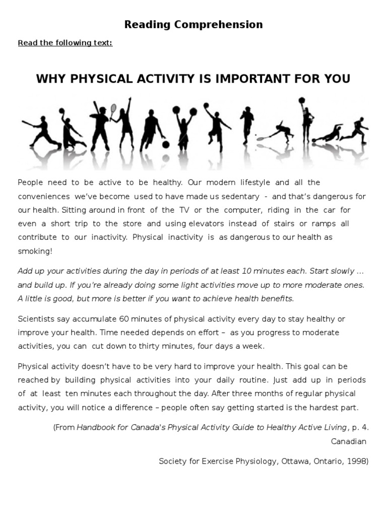Why Physical Activity is Important for You | Sedentary Lifestyle ...