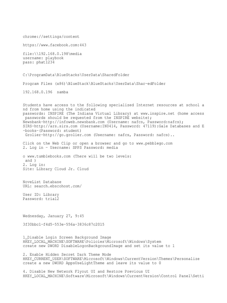 192 168 0 187 | PDF | Windows Registry | Installation (Computer Programs)