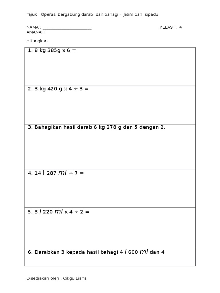 Darab Jisim Isipadu | PDF