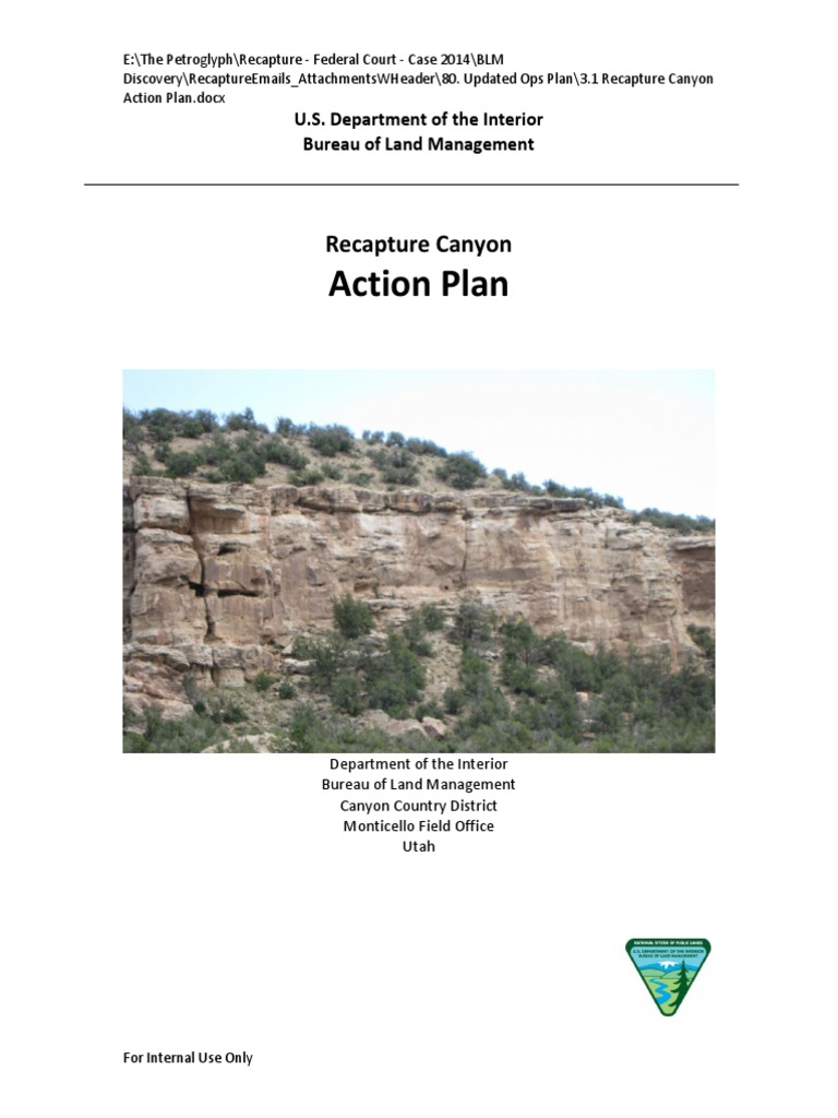 3.1 Recapture Canyon Action Plan | PDF | Emergency Medical Services ...