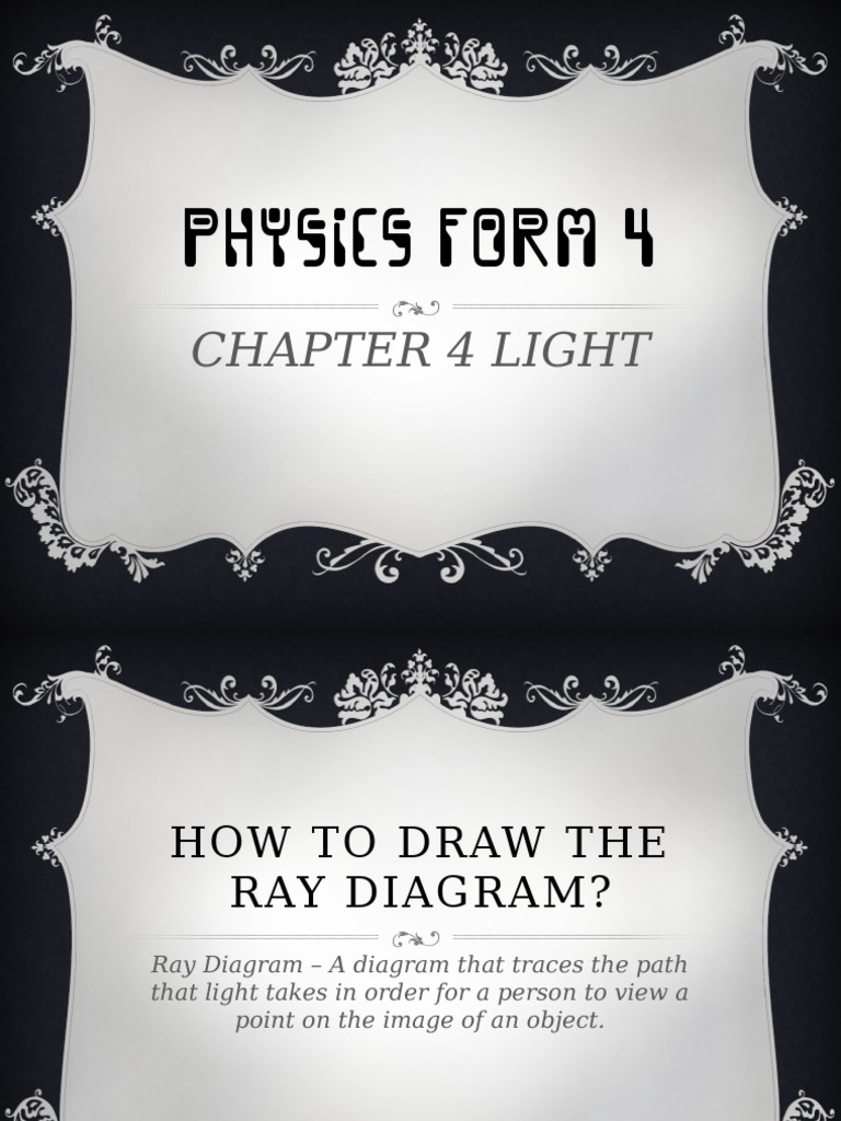 Physics Form 4: Chapter 4 Light | PDF
