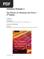 Solution Manual of Physics by Arthur Beiser | PDF | Electronvolt | Photon