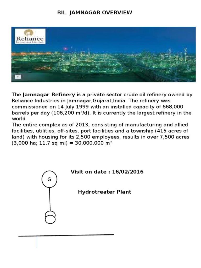 Ril Jamnagar Overview | PDF