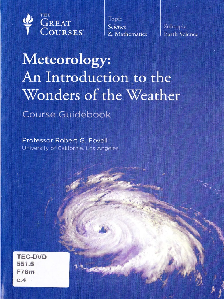 Meteorology - An Introduction To The Wonders of The Weather | PDF ...