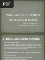 The PLUS Ethical Decision Making Model - 2022 | PDF | Elevator ...