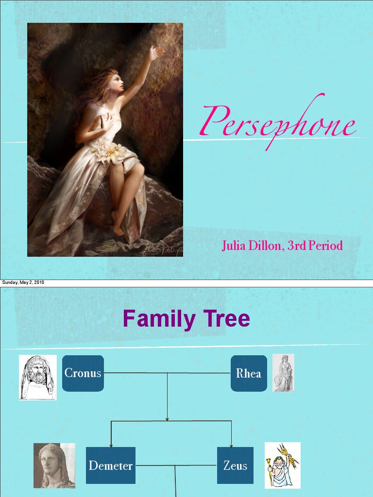 Persephone | PDF | Persephone | Hades