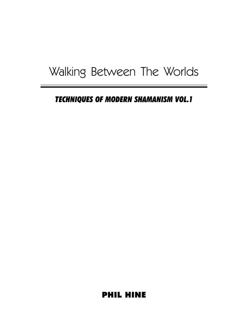 Techniques of Modern Shamanism Vol.1 - Phil Hine | PDF | Shamanism | Trance