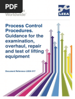 Load Test Procedures for Lifting Equipment | PDF | Rope | Wear