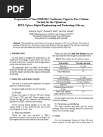 Springer Paper Template | PDF | Copy Editing | Printing