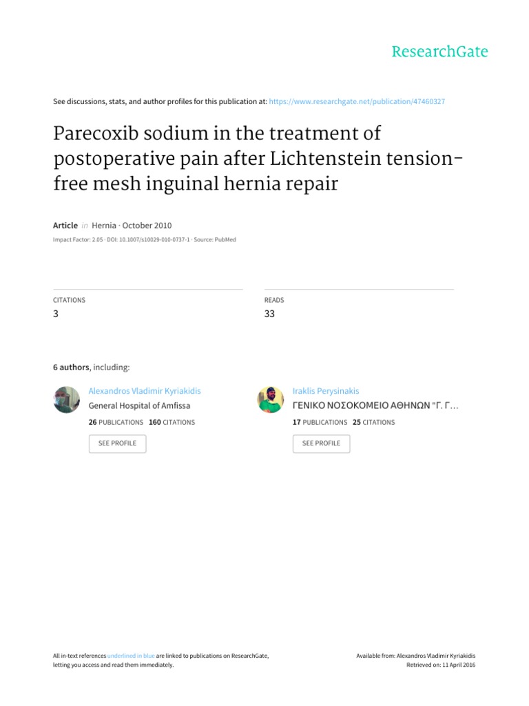 Parecoxib PDF | PDF | Nonsteroidal Anti Inflammatory Drug | Analgesic Parecoxib PDF | PDF | Nonsteroidal Anti Inflammatory Drug | Analgesic