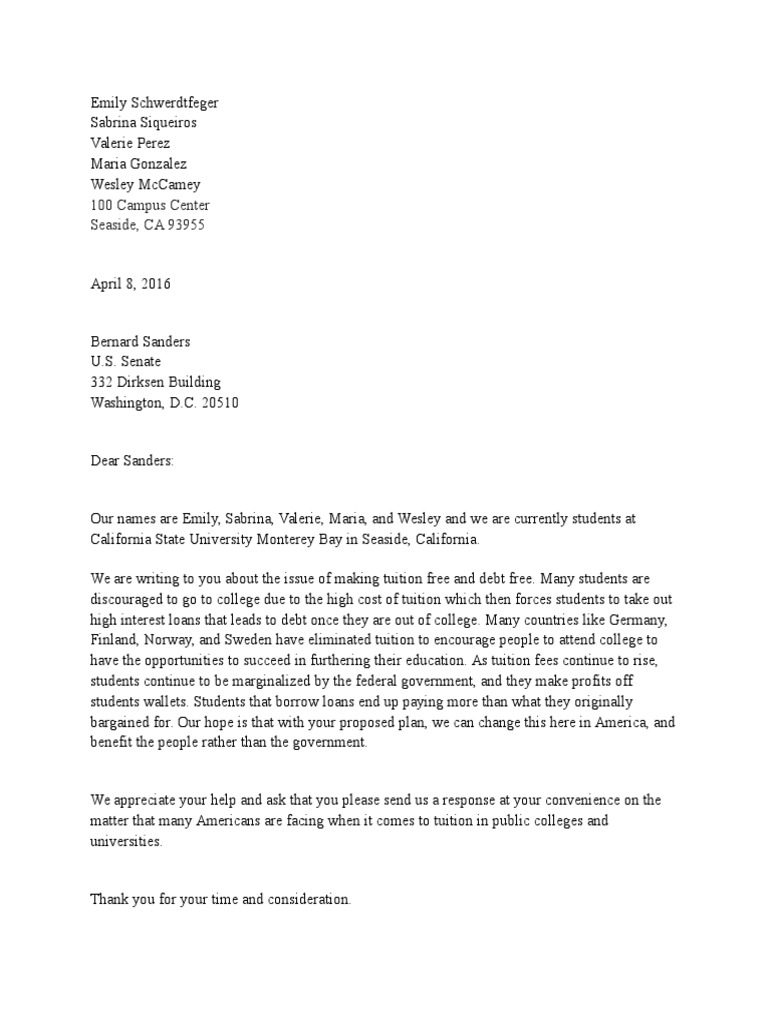 Electedofficialletter Pdf
