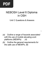 Nebosh Study Material | PDF
