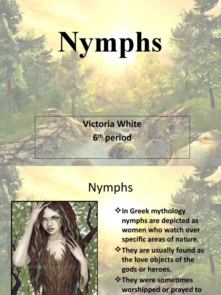 Nymphs: Victoria White 6 Period | PDF | Greek Mythology | Ancient Greek ...