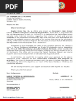 Letter of Request for Resource Speaker | Secondary School | Technology