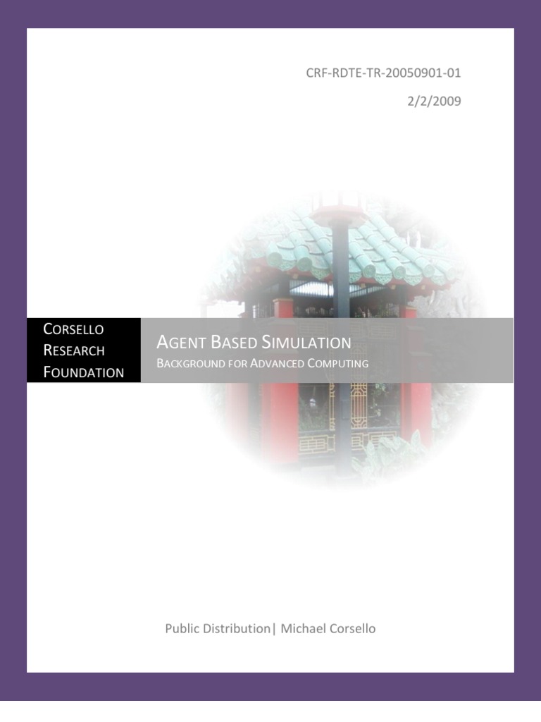 Agent Based Simulation | PDF | Agent Based Model | Dimension