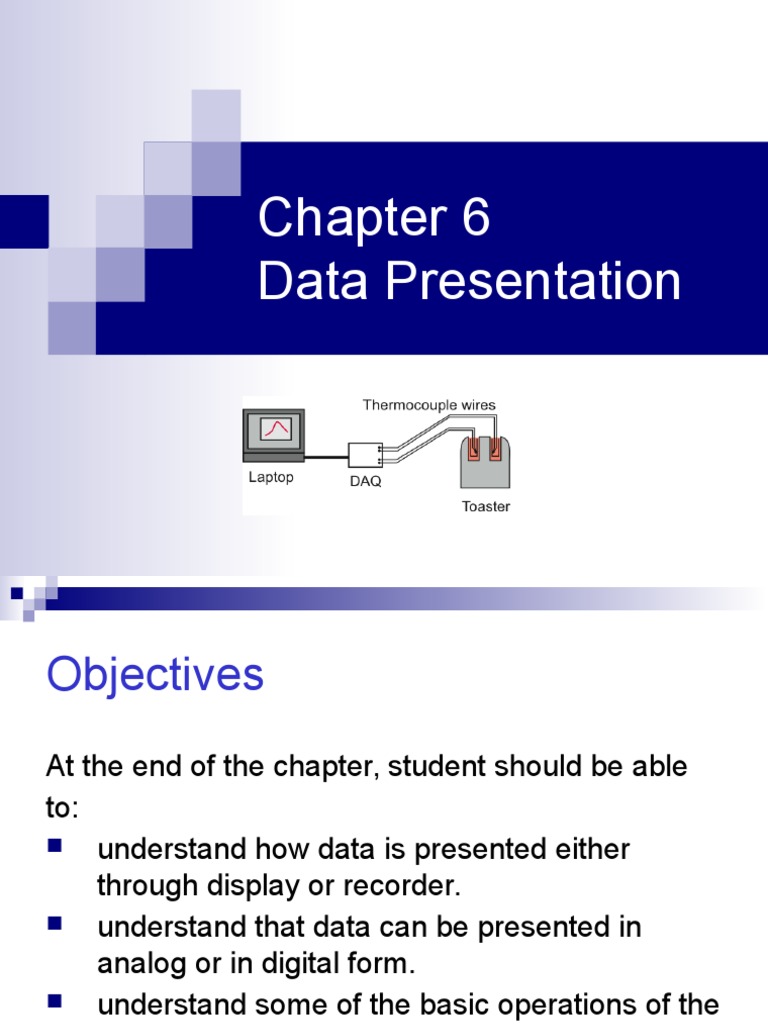Chapter 6 - Data Presentation | PDF | Liquid Crystal Display | Backlight
