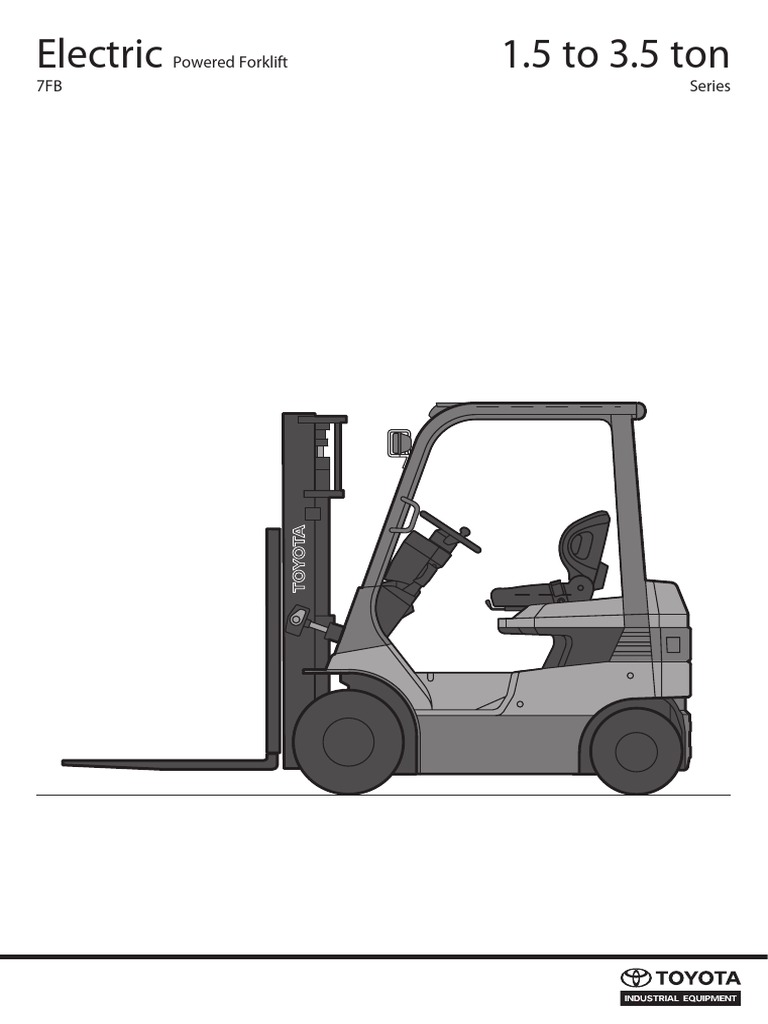 Toyota 7fb | PDF | Axle | Tire