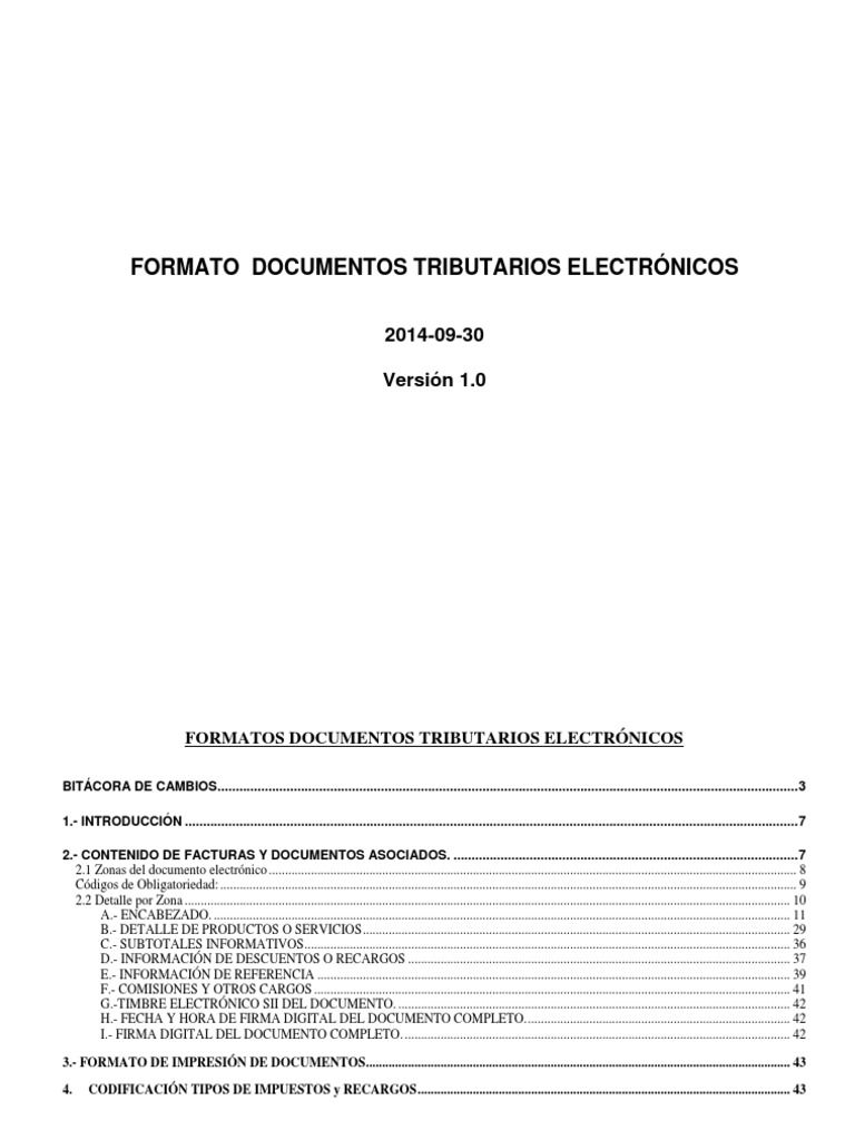 Formato Dte PDF | PDF