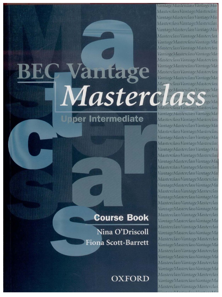 BEC Vantage Student's Book | PDF