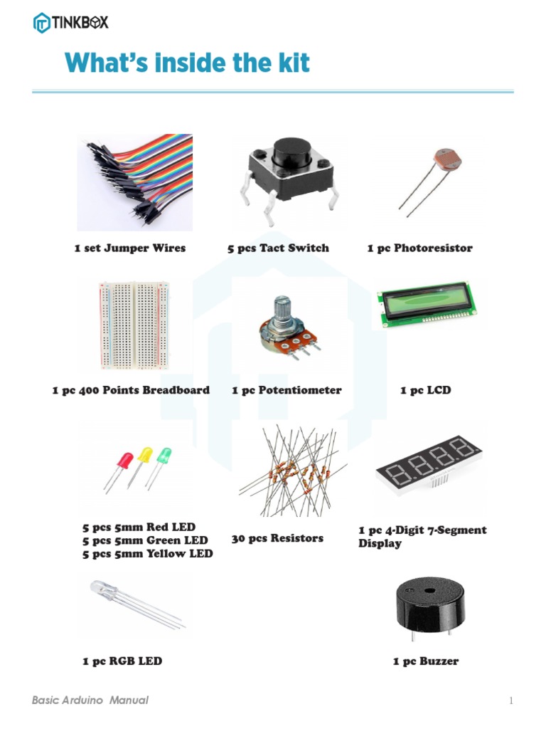 Basic Arduino Manual | PDF | Business Basic Arduino Manual | PDF | Business
