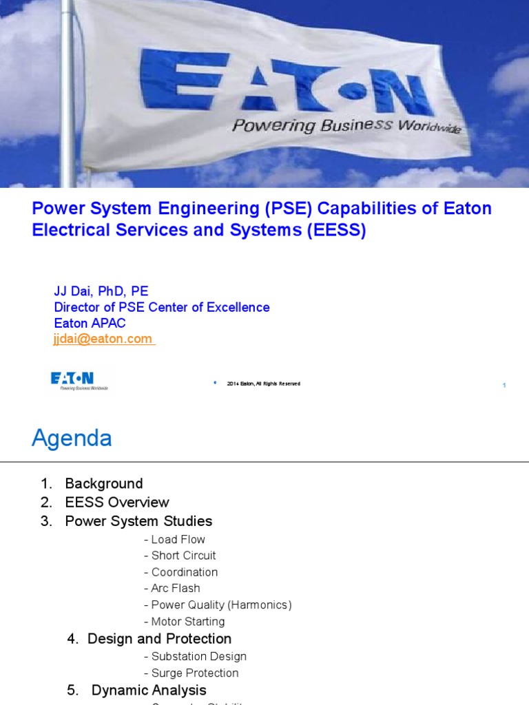 Eaton EESS PSE Capabilities - Short | PDF | Electrical Grid | Electric Power System