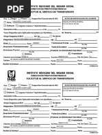 Formato 4-30-200 Solicitud de Servicios | PDF