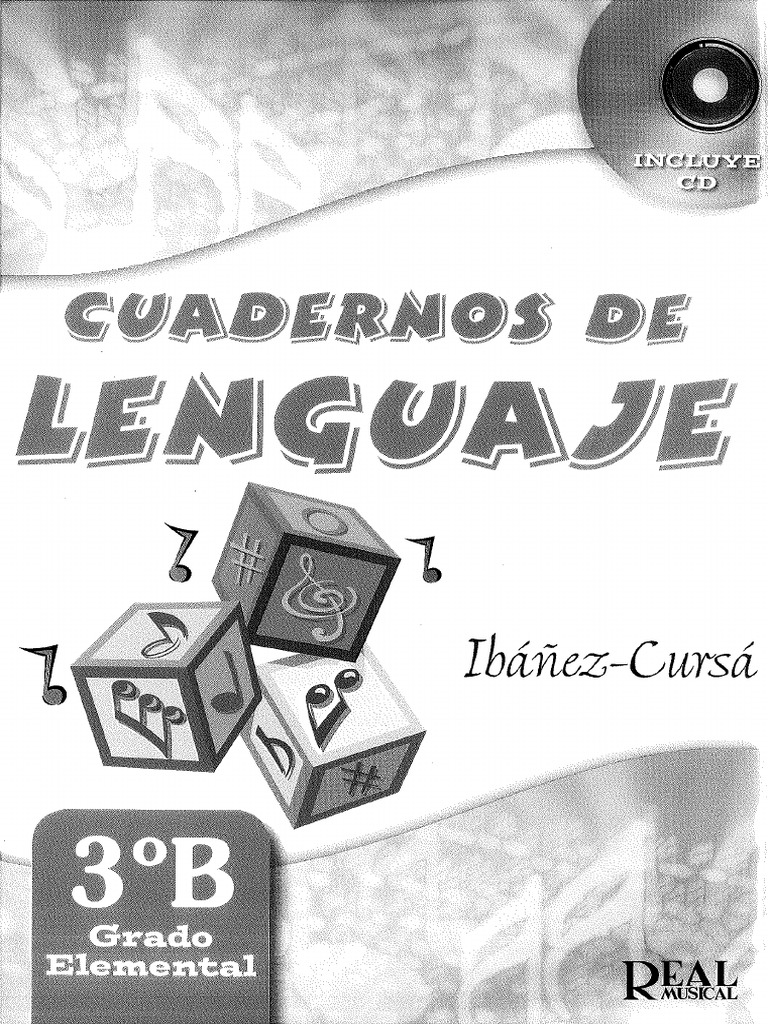 3B Cuaderno de Lenguaje Musical PDF ByN | PDF
