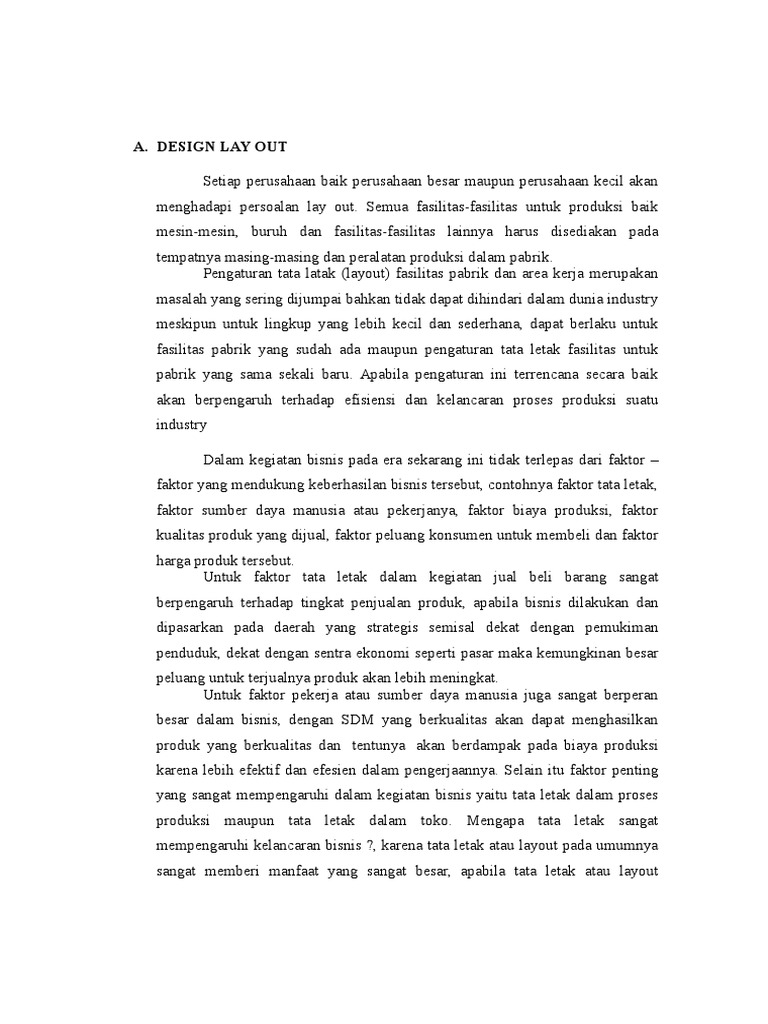 Makalah Layout | PDF