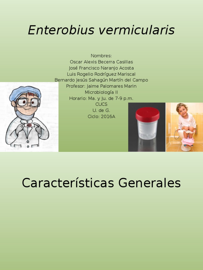 Enterobius Vermicularis | Enfermedades y trastornos | Medicina CLINICA