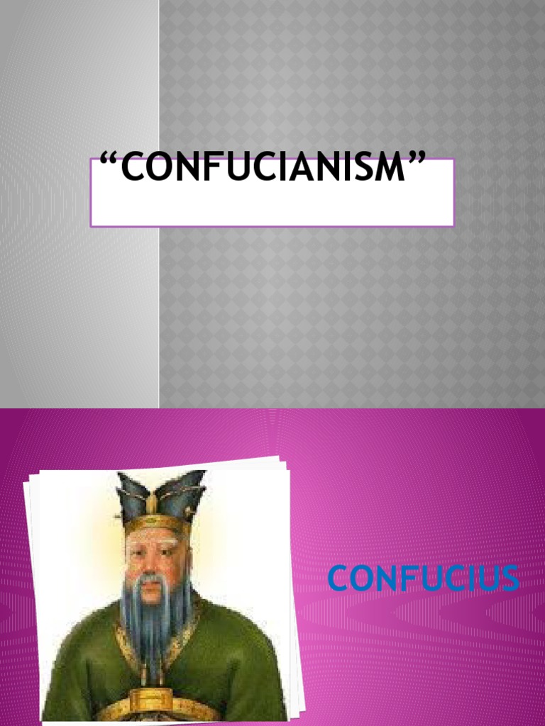 Confucianism | PDF | Confucianism | Confucius
