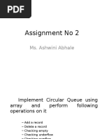 4 - Linear Queue and Circular Queue | PDF | Queue (Abstract Data Type ...
