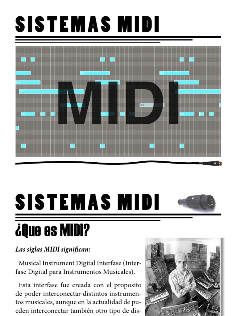 Curso Midi | PDF | Byte | Poco
