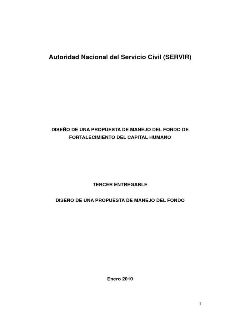 Runayay - Propuesta de Manejo de Fondo de Fortalecimiento Del Capital ...