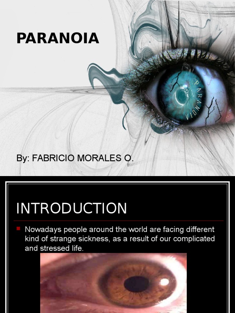 Understanding Paranoia: Causes and Symptoms | PDF | Self-Improvement ...