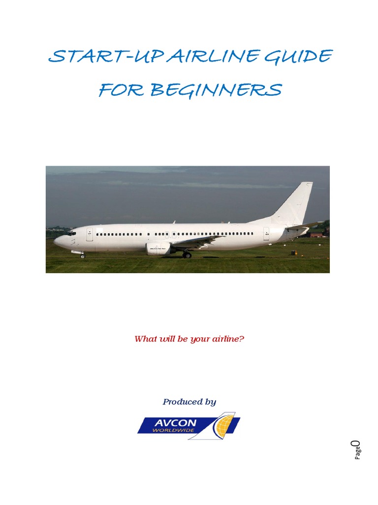 Start-Up Airline Guide | PDF | Airlines | Airline Hub