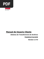 Manual de Usuario | PDF | Usuario (informática) | Ventana (informática)