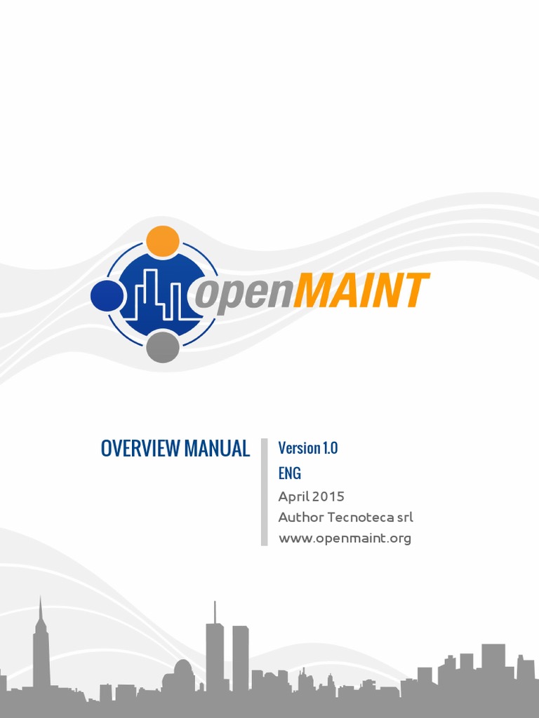 OpenMAINT OverviewManual ENG V100 | PDF | Building Information Modeling ...