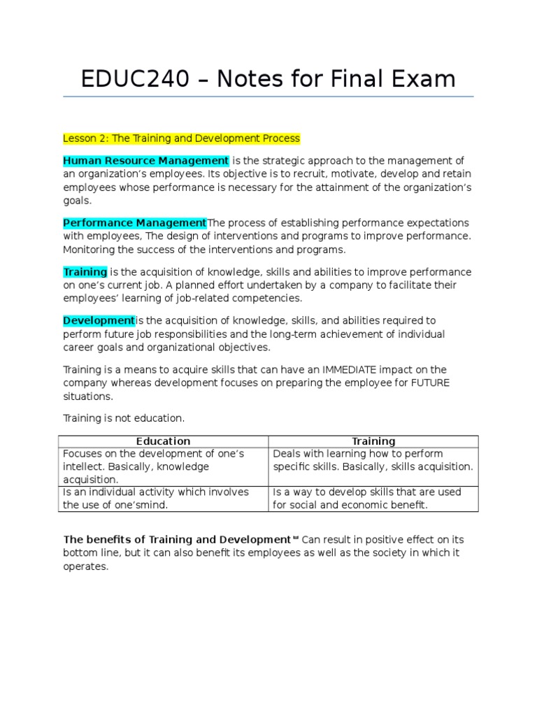 EDUC 240 Notes | PDF | Motivation | Motivational