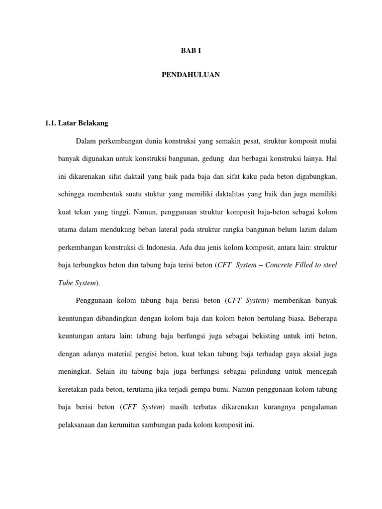 Concrete Filled Steel Tube (CFT) Column System at Office Building PCPD ...