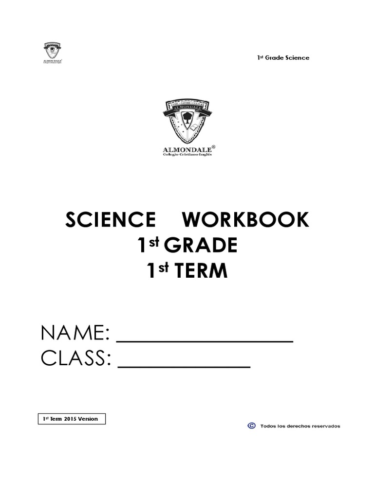 Science Workbook 1 Grade 1 Term: ST ST | PDF | Taste | Senses