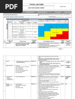 JHA - General Electrical Work | PDF | Risk | Personal Protective Equipment