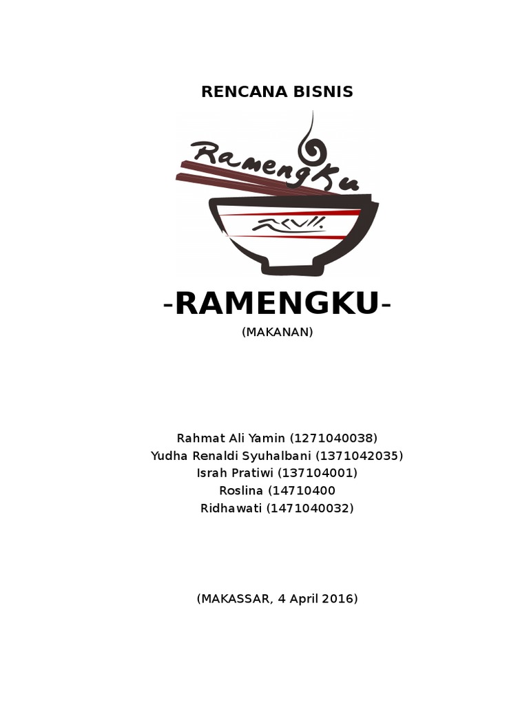 Format Rencana Bisnis - Bab 3 Rencana Bisnis | PDF | Bisnis