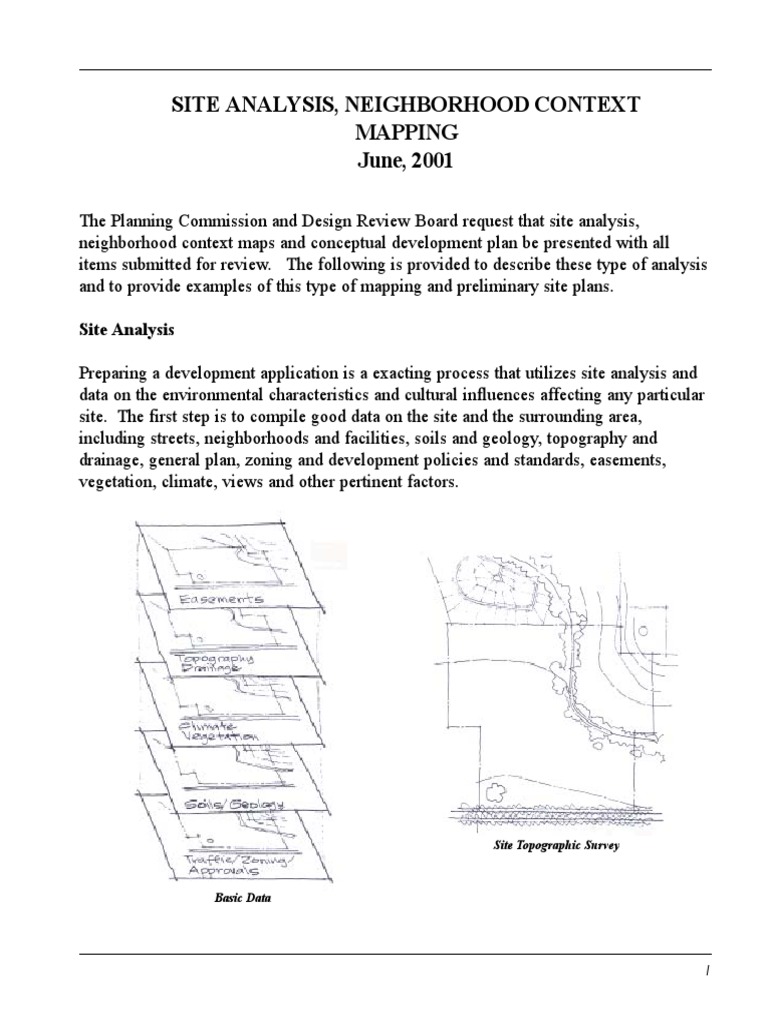Site Analysis | PDF | Map | Topography