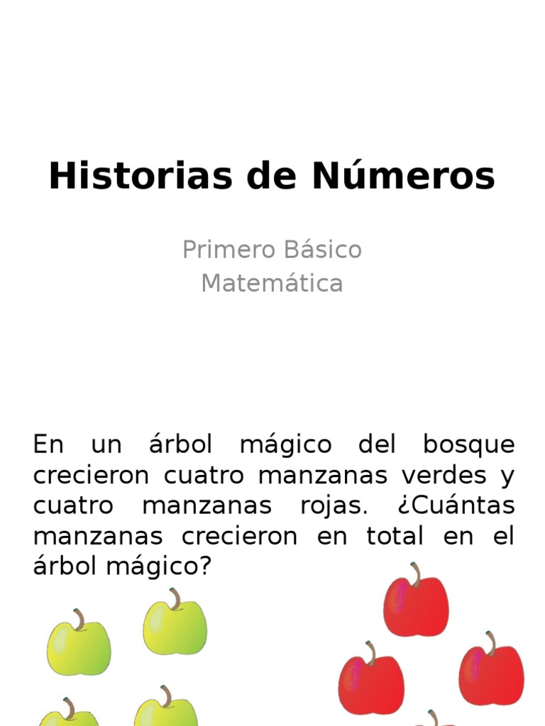 Historias para Sumas 1 | PDF