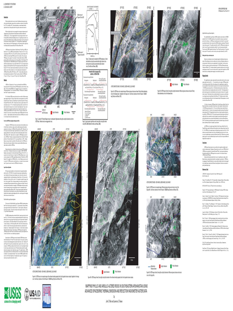 ASTER Phyllic and Argilic PDF | PDF | Igneous Rock | Geology
