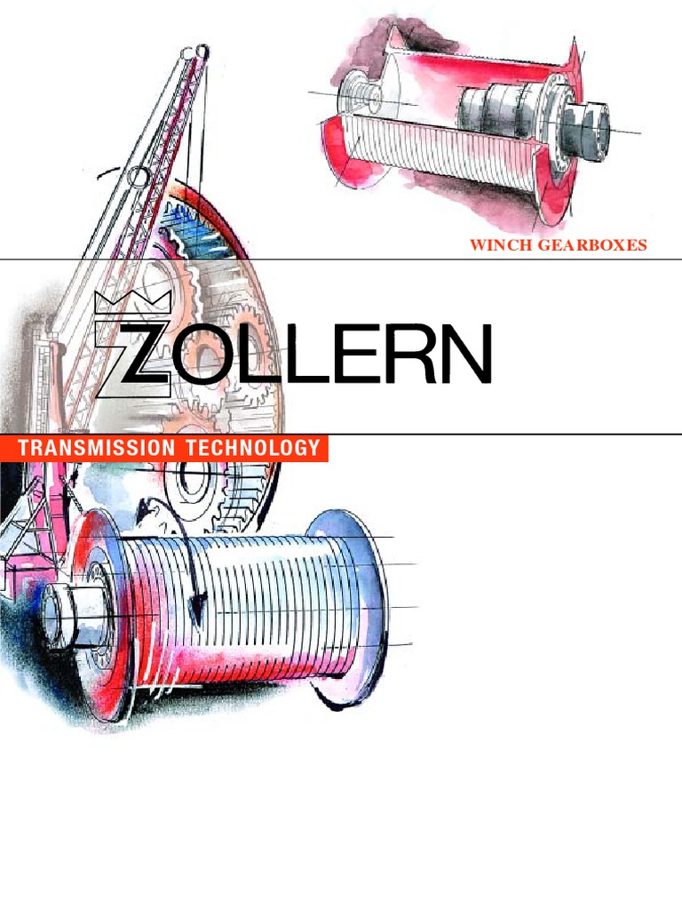 Zollern Winch | PDF | Transmission (Mechanics) | Crane (Machine)