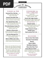 Clinton Street Baking Co., All Day Menu | PDF | Coleslaw | Bacon