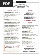 Clinton Street Baking Co., All Day Menu | PDF | Coleslaw | Bacon