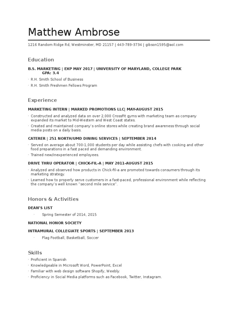 Smith Resume | PDF